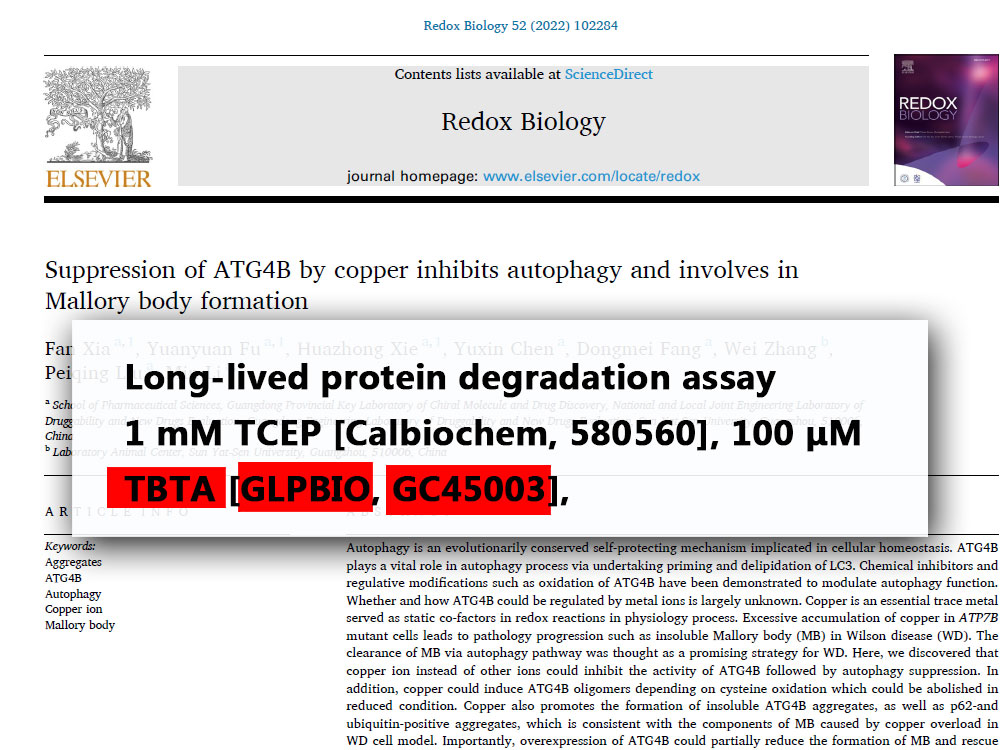 TBTA | CuAAC reaction ligand | CAS NO.:510758-28-8 | GlpBio